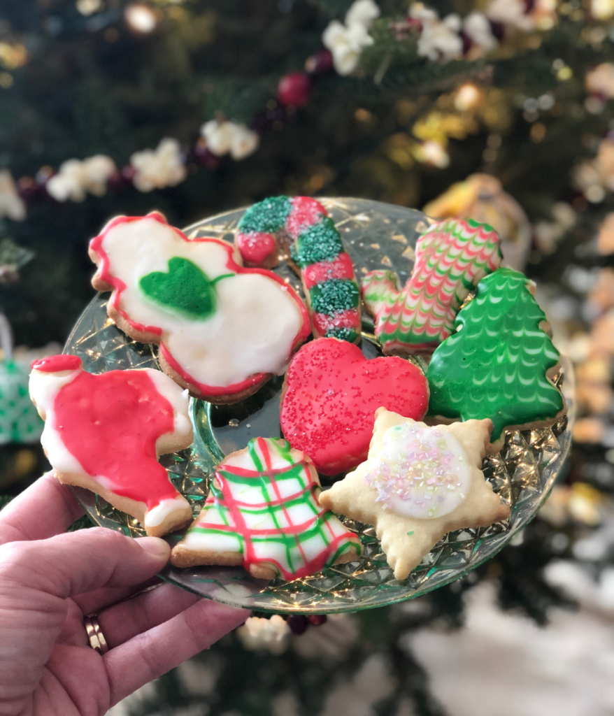 Glazed Sugar Cookie Cut-outs - Vintage Dish & Tell